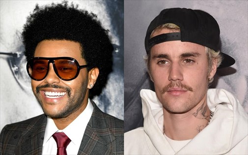 Σοβαρά παράπονα από The Weeknd και Justin Bieber για τις υποψηφιότητες ...